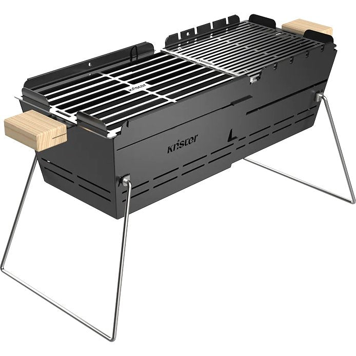 Kleiner Outdoor Grill für unterwegs - Knister Grill